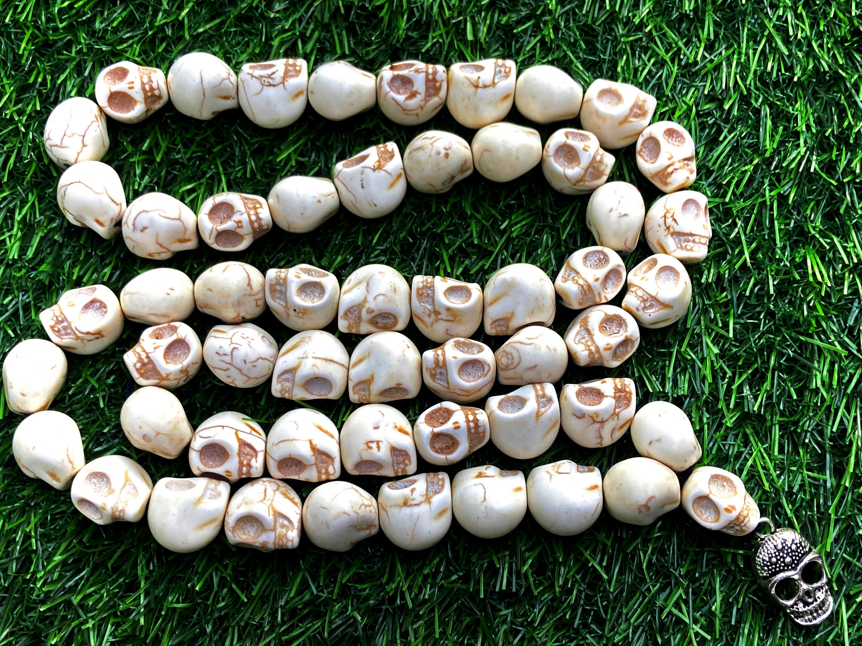 Skull Mala Kapala Prayer Beads Protection Necklace Buddhist - Etsy