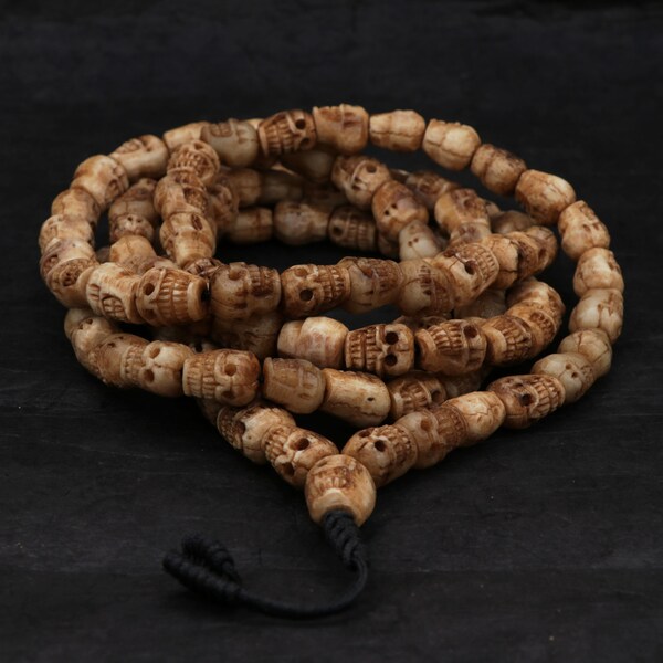 Skull Beads Bone - Etsy