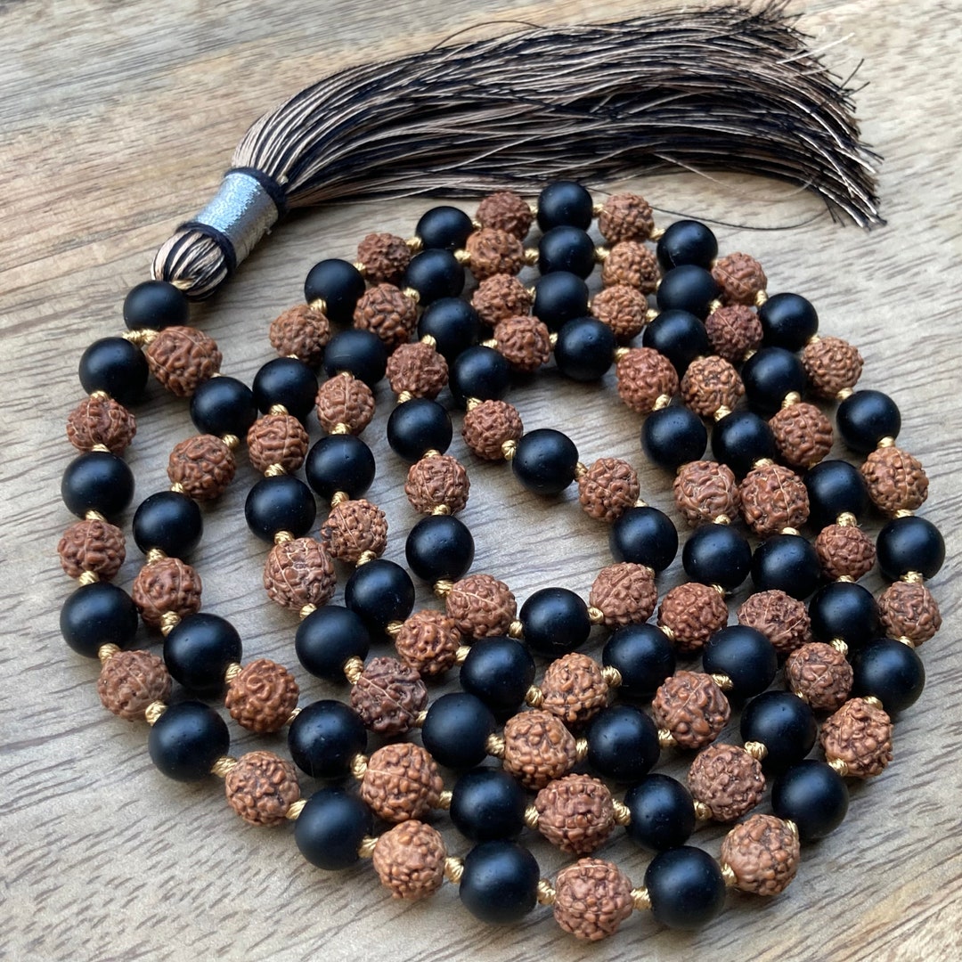 Shiv Narayan Mala Rudraksha Mala Shaligram Mala Lord Vishnu - Etsy