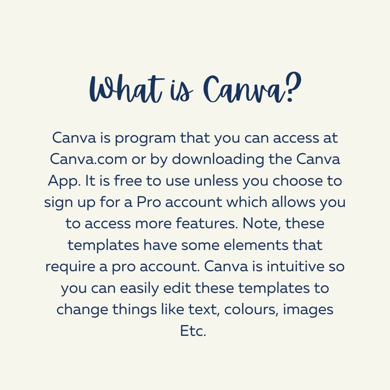 25 Fully Customizable Navy Blue Canva Templates for Small Businesses ...
