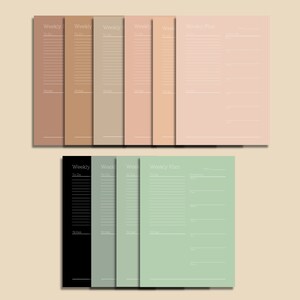 Weekly to Do List Printable, Minimalist Weekly Planner Printable ...