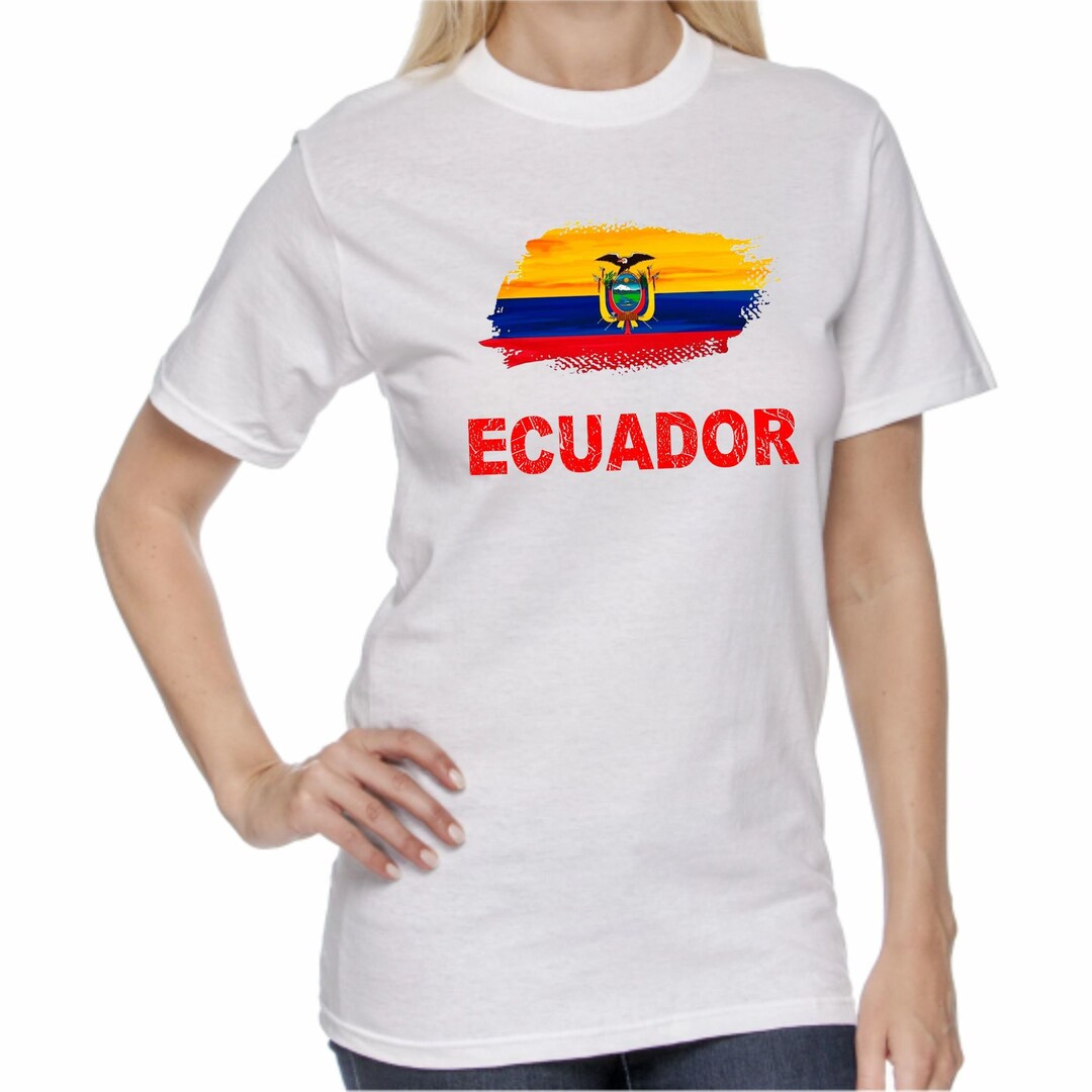 Ecuador T-shirt, Ecuador Flag, Ecuador Shirt, Ecuador Tee, Escudo Del ...