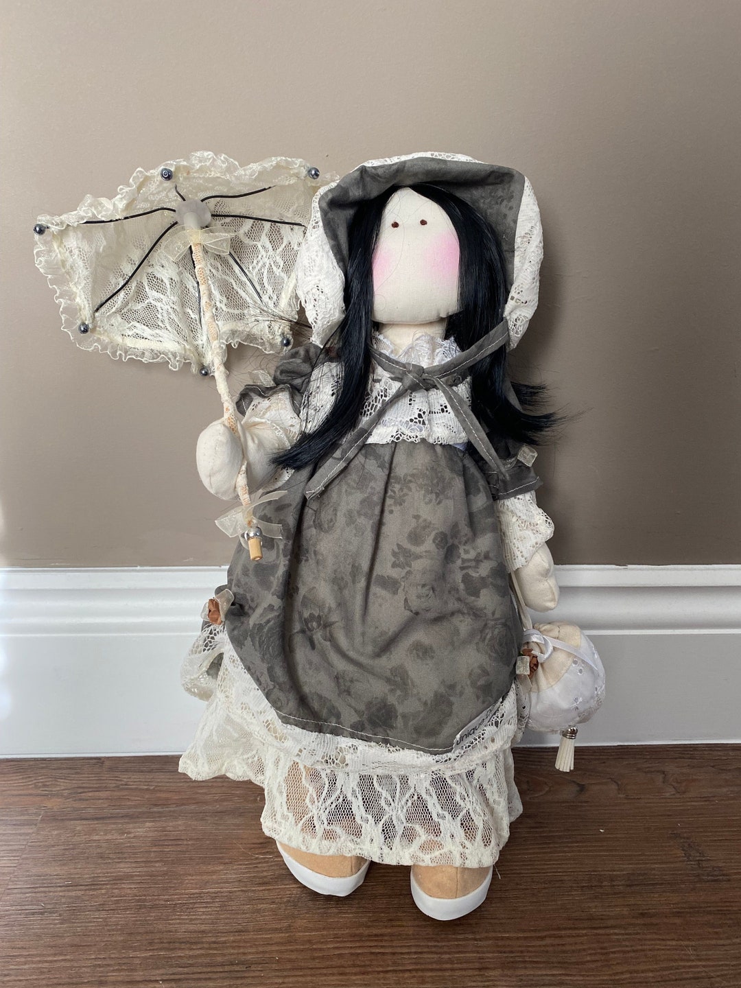 Eveline Umbrella Doll - Etsy