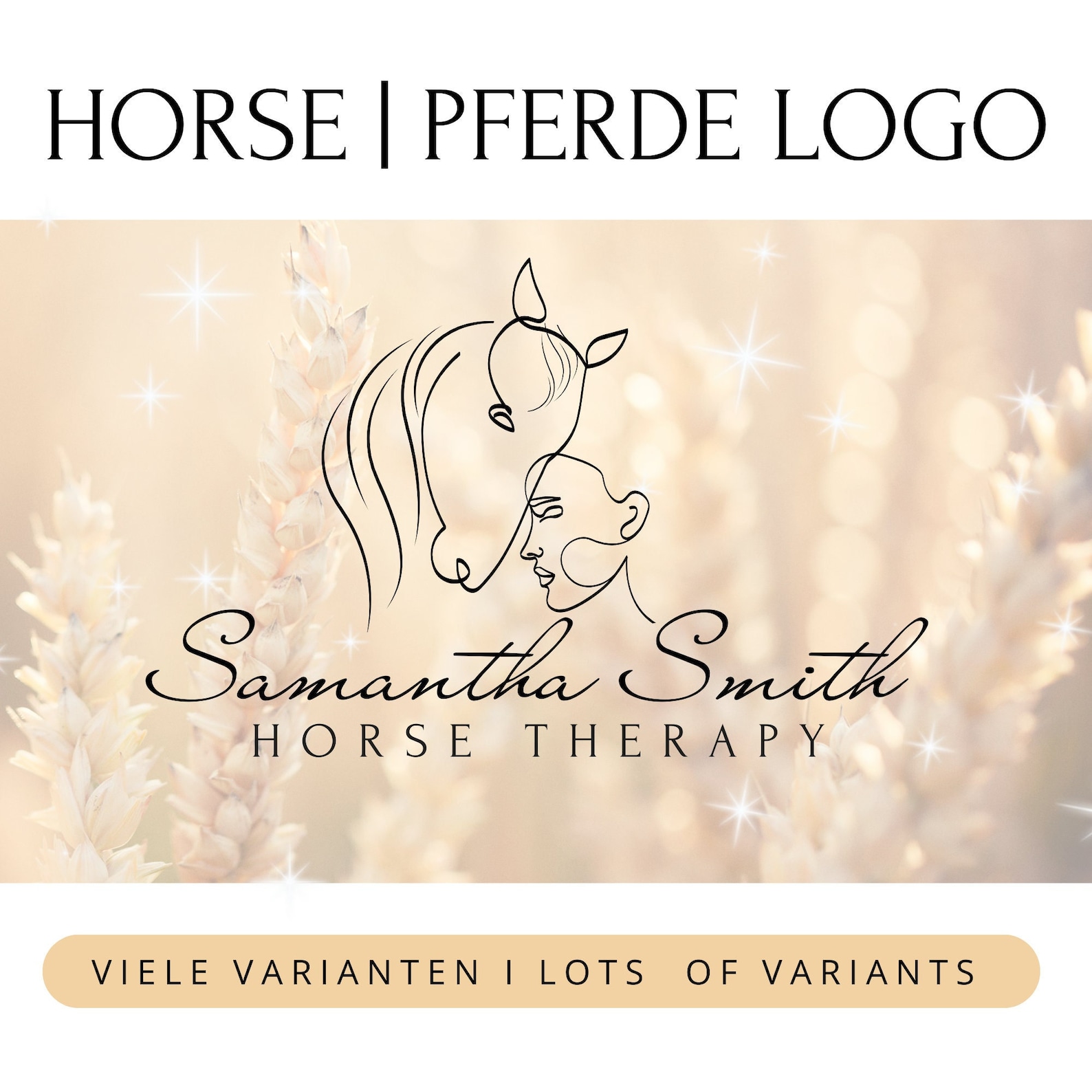 Custom One Line Horse Logo Design – Perfect for Horse Clubs, Equine ...