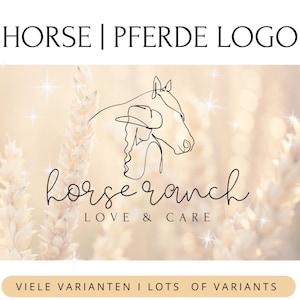 Custom One Line Horse Logo Design – Perfect for Horse Clubs, Equine ...