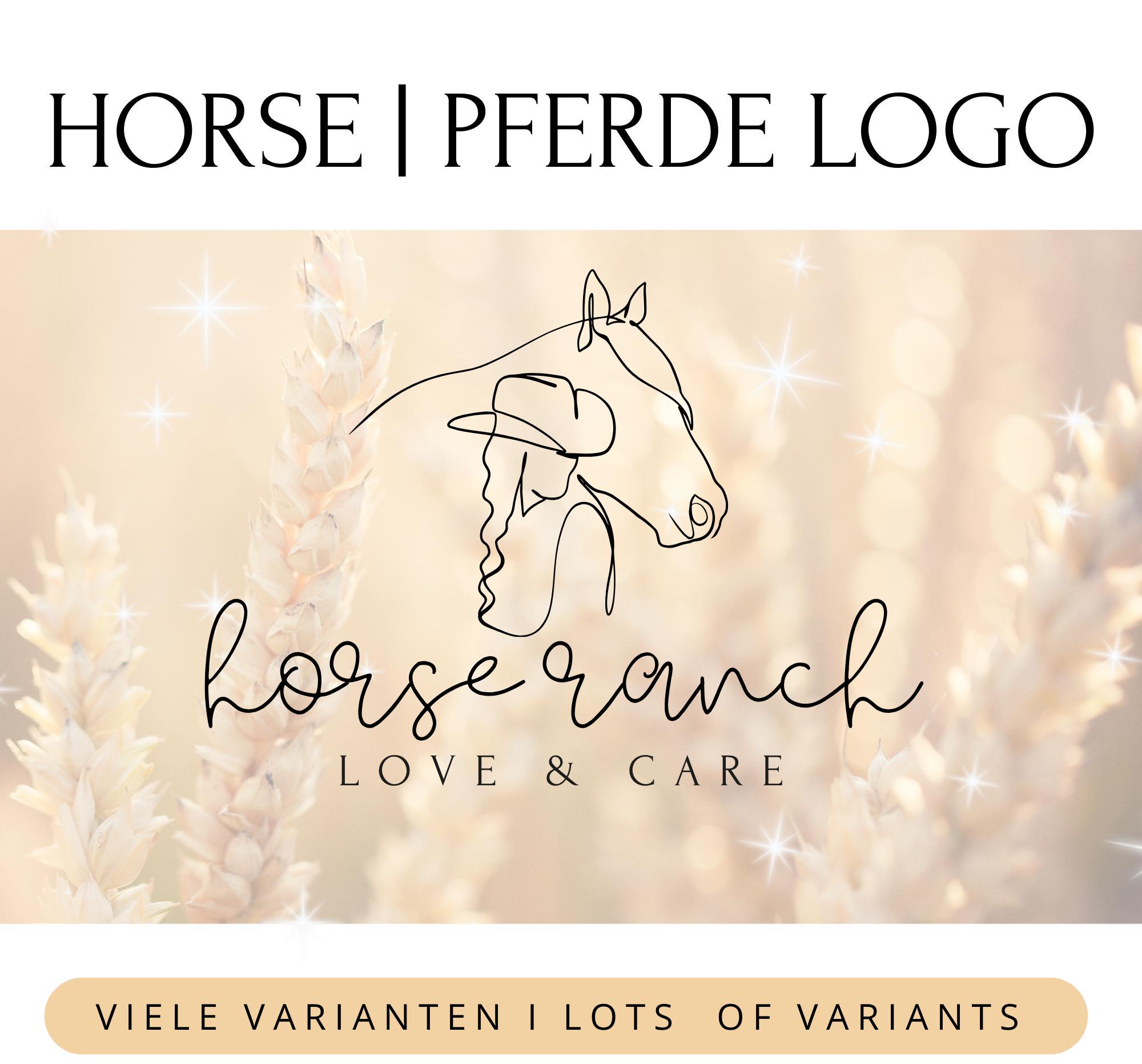 Custom One Line Horse Logo Design – Perfect for Horse Clubs, Equine ...