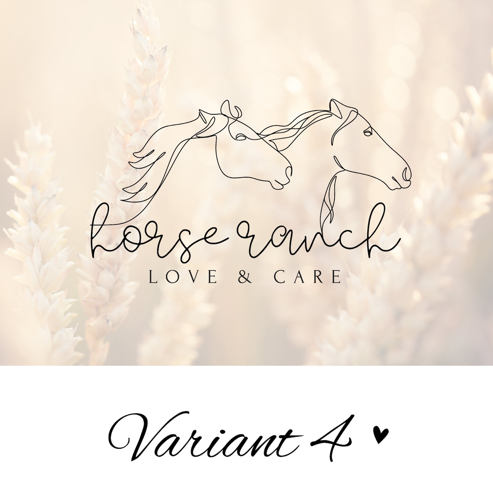 Custom One Line Horse Logo Design – Perfect for Horse Clubs, Equine ...