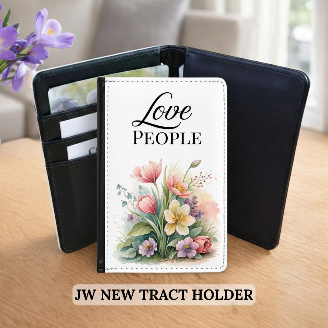 JW Tract Holder – Spring Bouquet Floral Ministry Organizer – Field ...