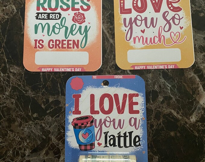 Valentines Day Money Card, Valentines Day Gift for Teen, Valentine's ...