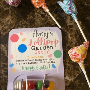 Magic Lollipop Seeds, Easter Traditions, Easter Basket Filler, Kid ...