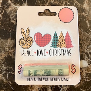 Christmas Money Card | Christmas Card | Christmas Greeting Card | Money ...