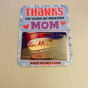 Mother's Day Gift Card, Mother's Day Gift Card Holder, Gift for Mom ...