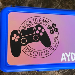 Video Game Pencil,customized Pencil Box, Back to School Supplies ...