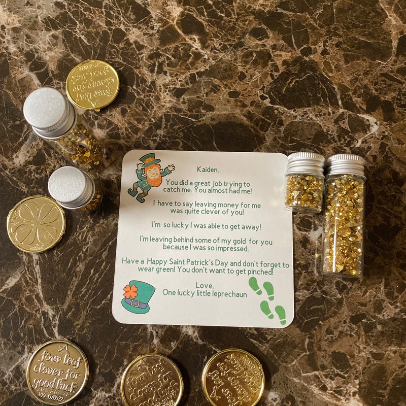 Leprechaun Gold Coins - Etsy