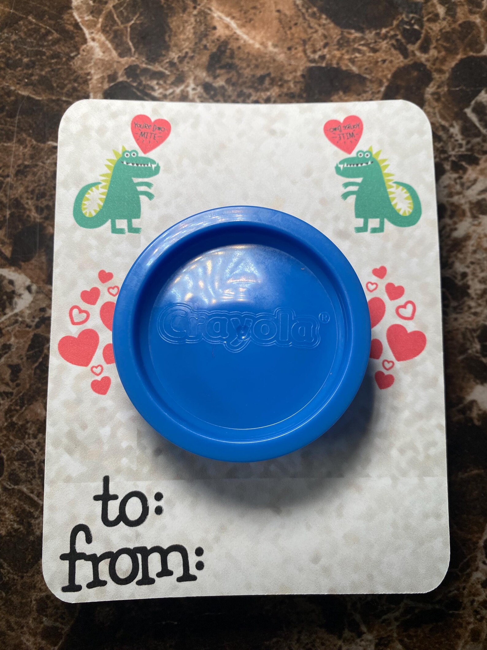 Classroom Valentine Playdoh Cards, Non Candy Valentines Day Kits ...