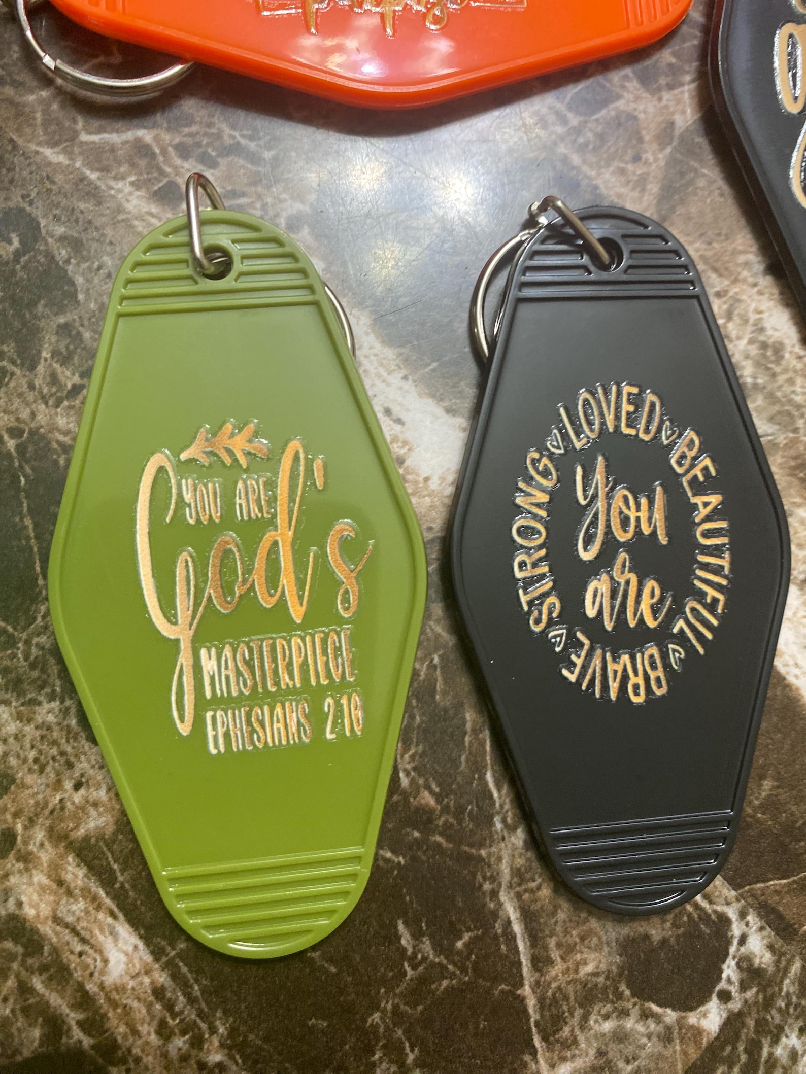 Faith-inspired Retro Motel Keychain – Inspirational & Uplifting Gift ...