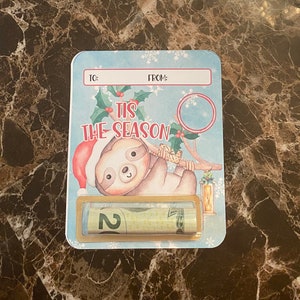 Christmas Money Card | Christmas Card | Holiday Greeting Card ...