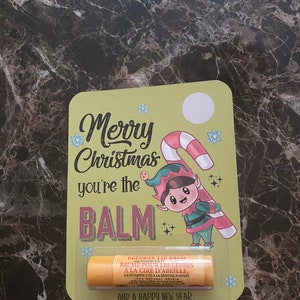 Christmas Card Christmas Lip Balm Holder Christmas Gift for Kids ...