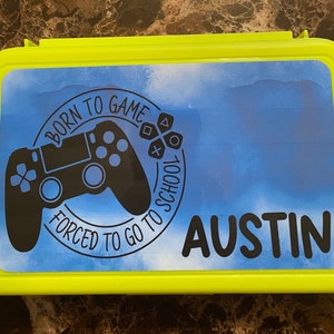 Video Game Pencil,customized Pencil Box, Back to School Supplies ...
