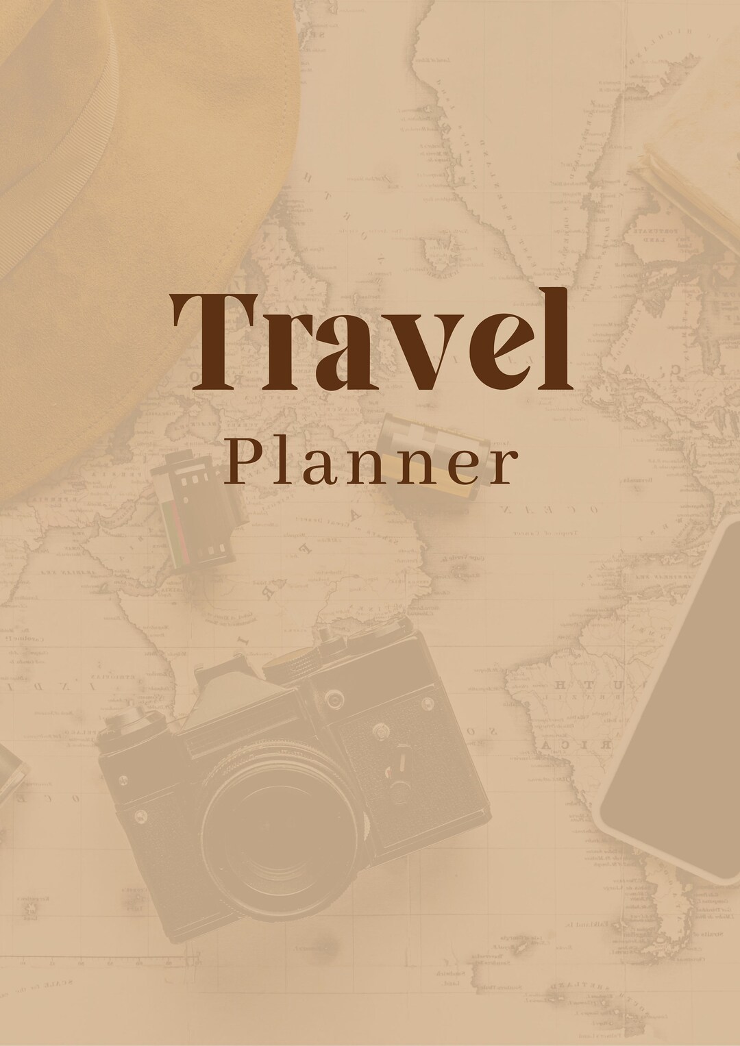 Digital Travel Planner Printable Travel Planner Self Help Digital