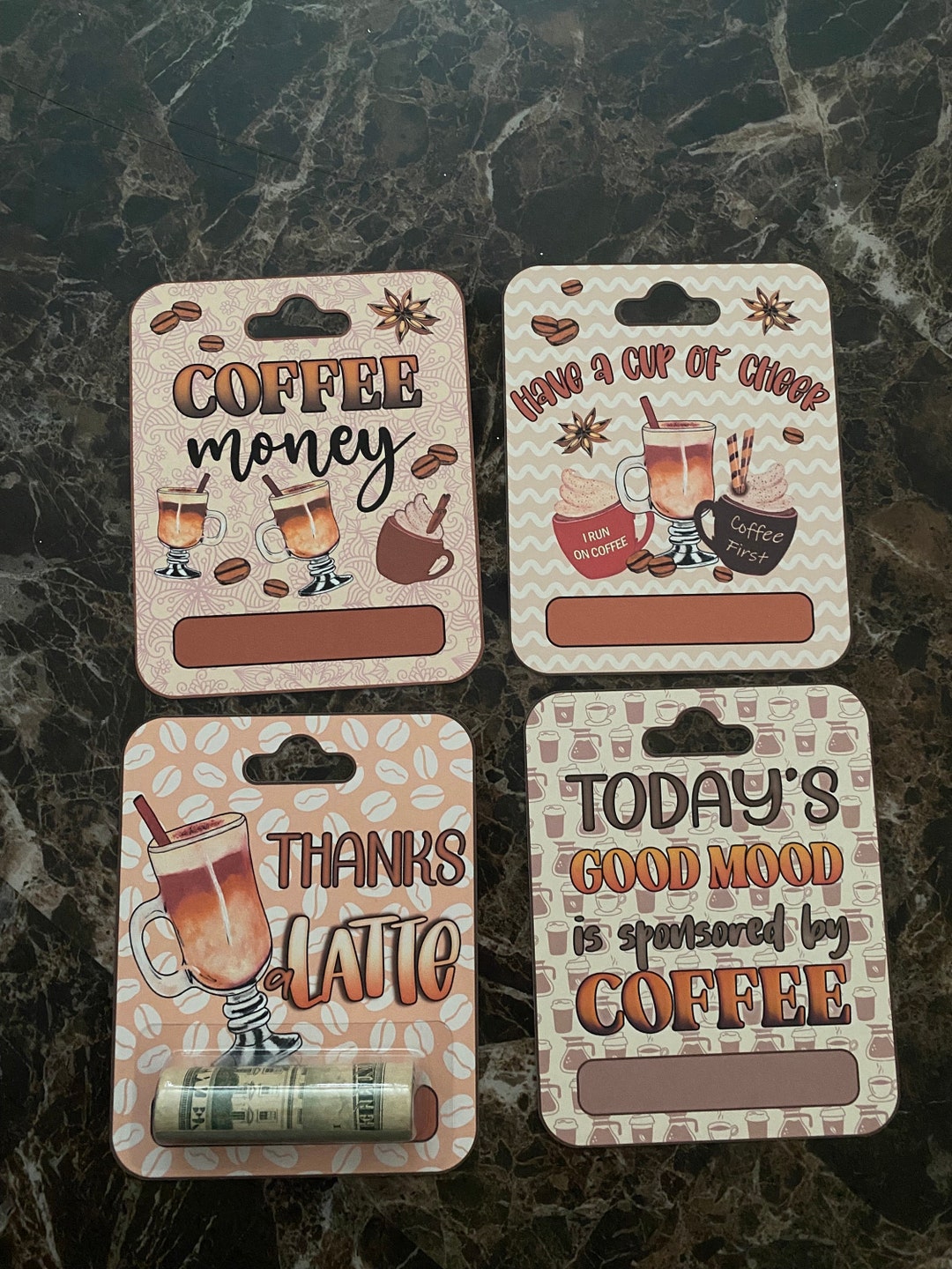 Coffee Money Card Teacher Gift Nurse Gift for College Student Coffee ...