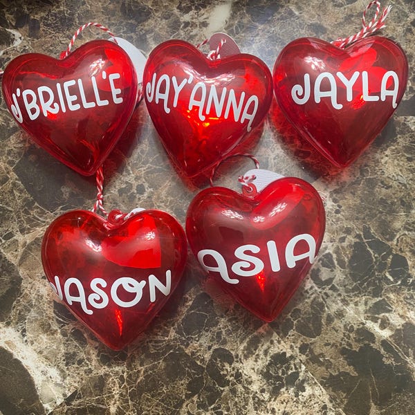 Plastic Heart Shaped Containers - Etsy