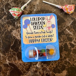 Magic Lollipop Seeds, Easter Traditions, Easter Basket Filler, Kid ...