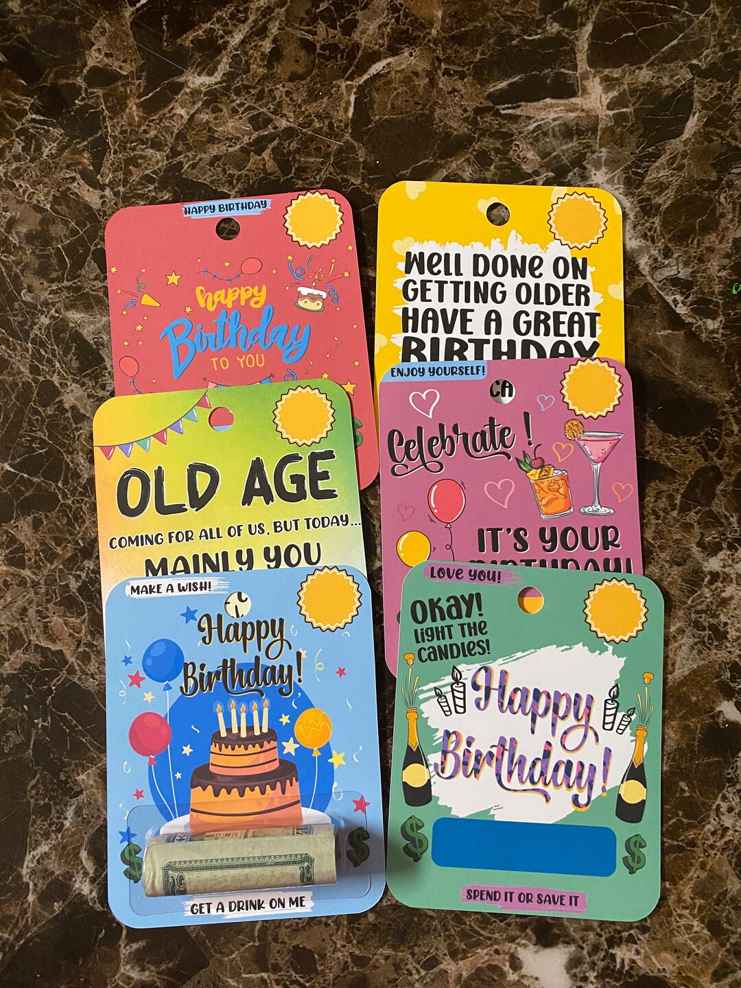 Birthday Money Card Birthday Greeting Card Teen Birthday Greeting Card ...