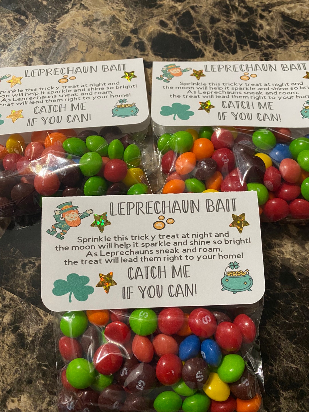 Leprechaun Bait, Leprechaun Food, Saint Patrick’s Day Gift for Kids ...