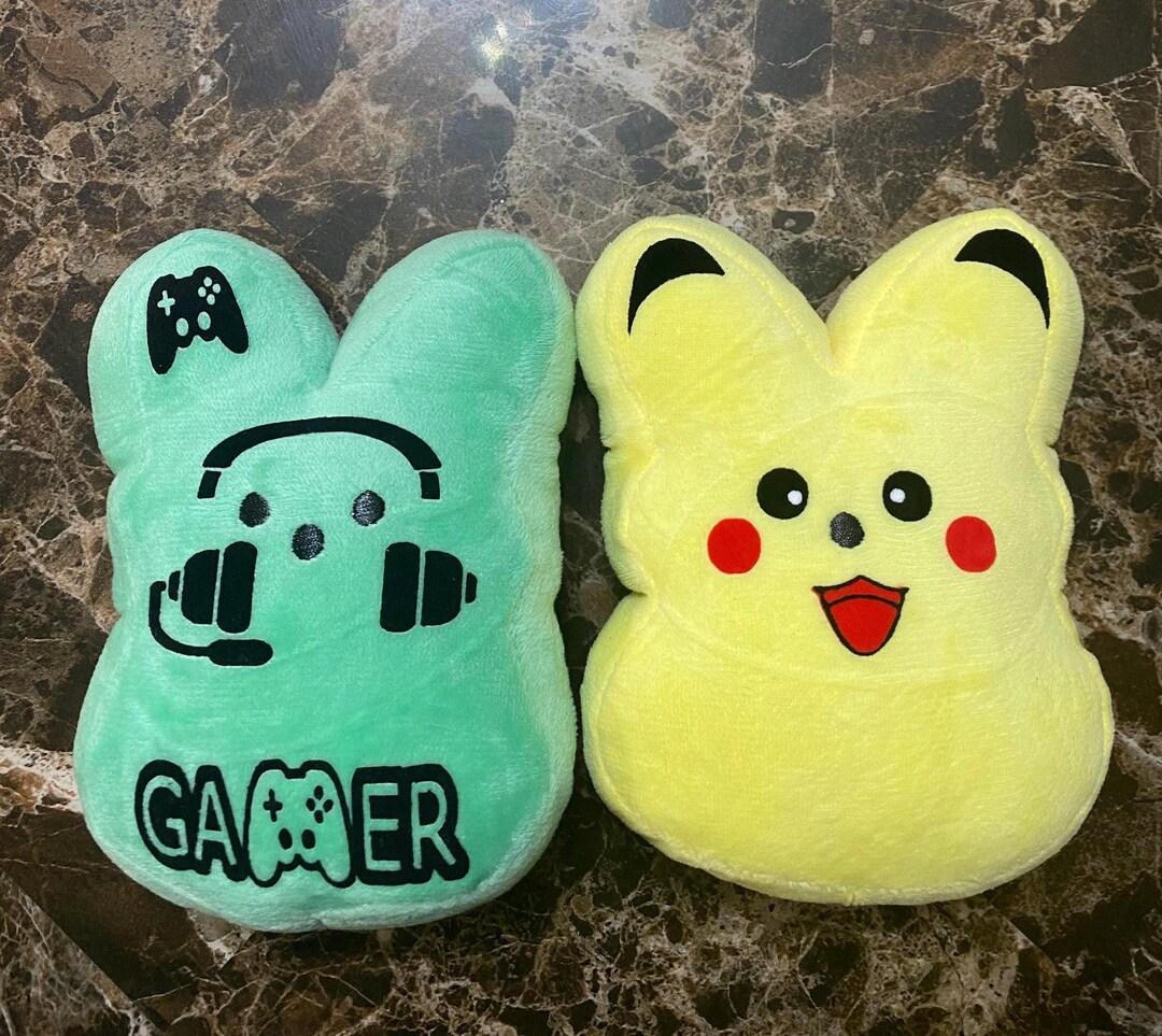 Gamer Plush, Plush Bunny , Gaming Plush Rabbit, Easter Gift, Easter ...
