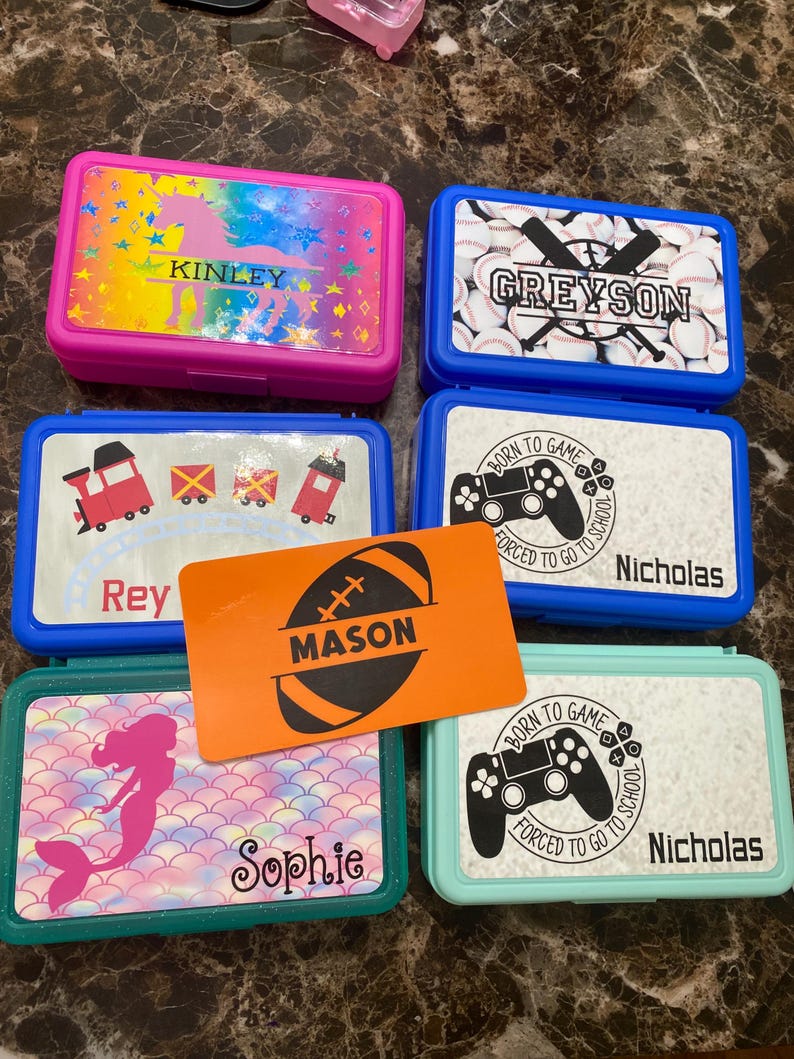Personalized Mermaid Pencil Box: Back to School Supplies - Etsy