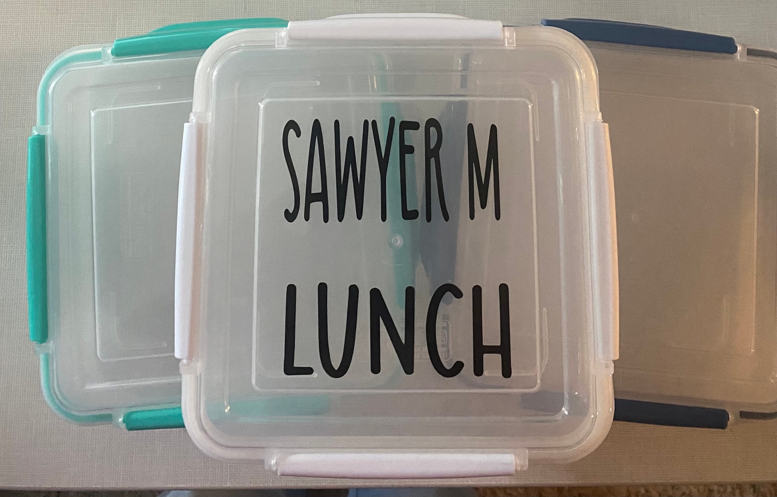 Snack Box, Personalized Snack Container, School Snack Box, Toddler ...