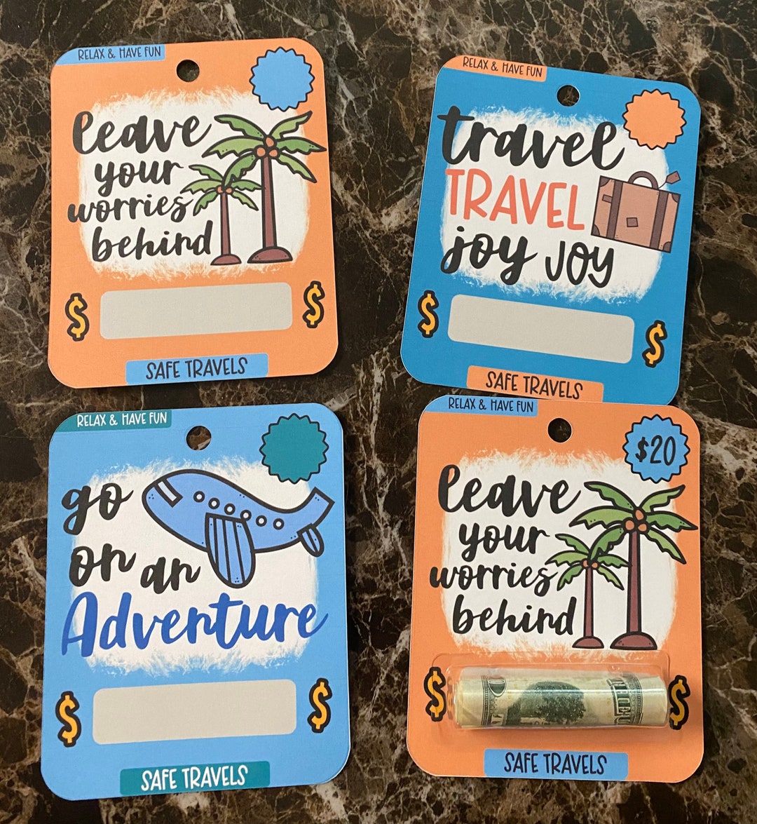 Travel Money Card | Honeymoon Card | Vacation Card | Money Holder ...