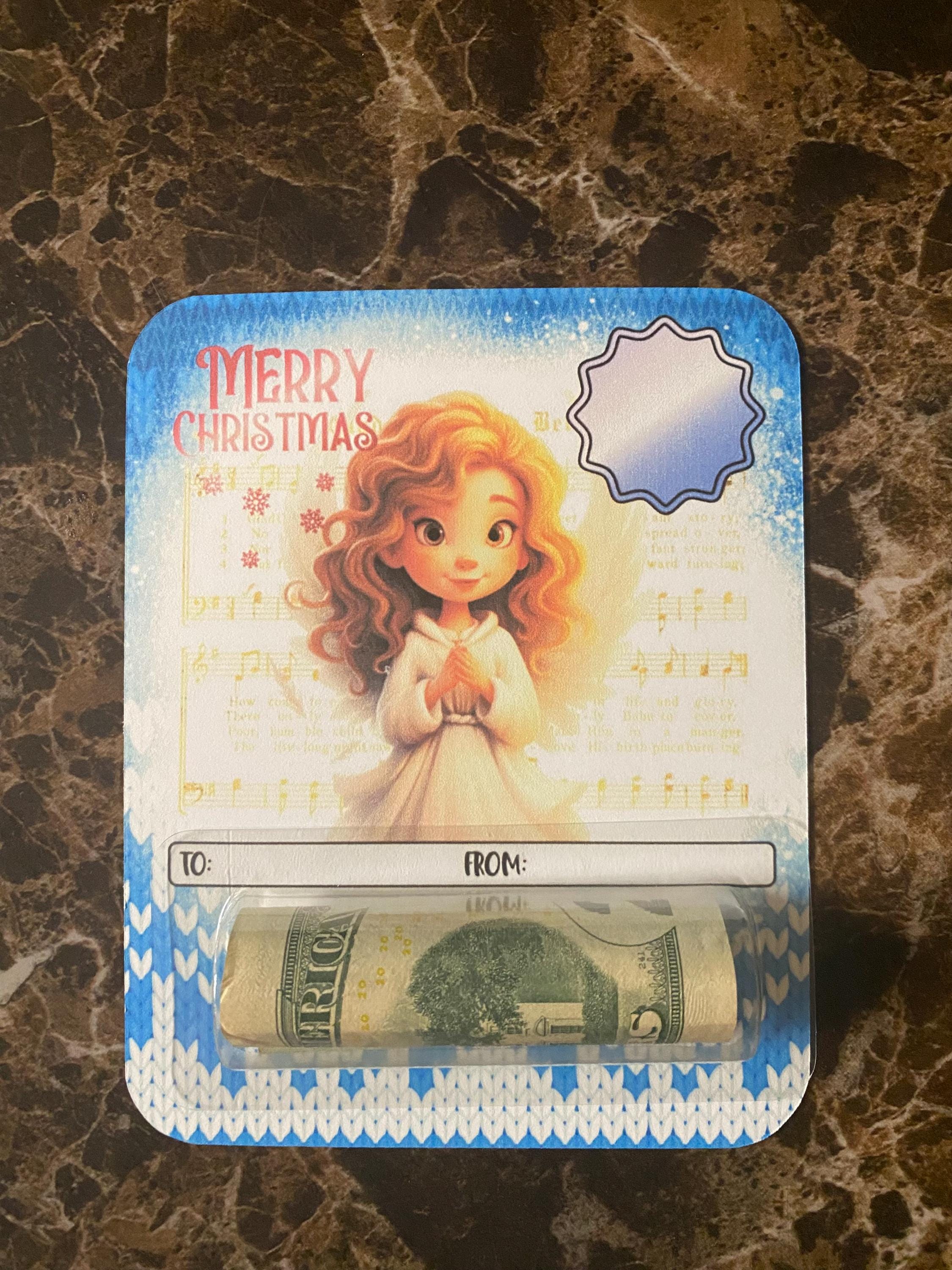 Unique Christmas Money Card: Holiday Cash Gift - Etsy