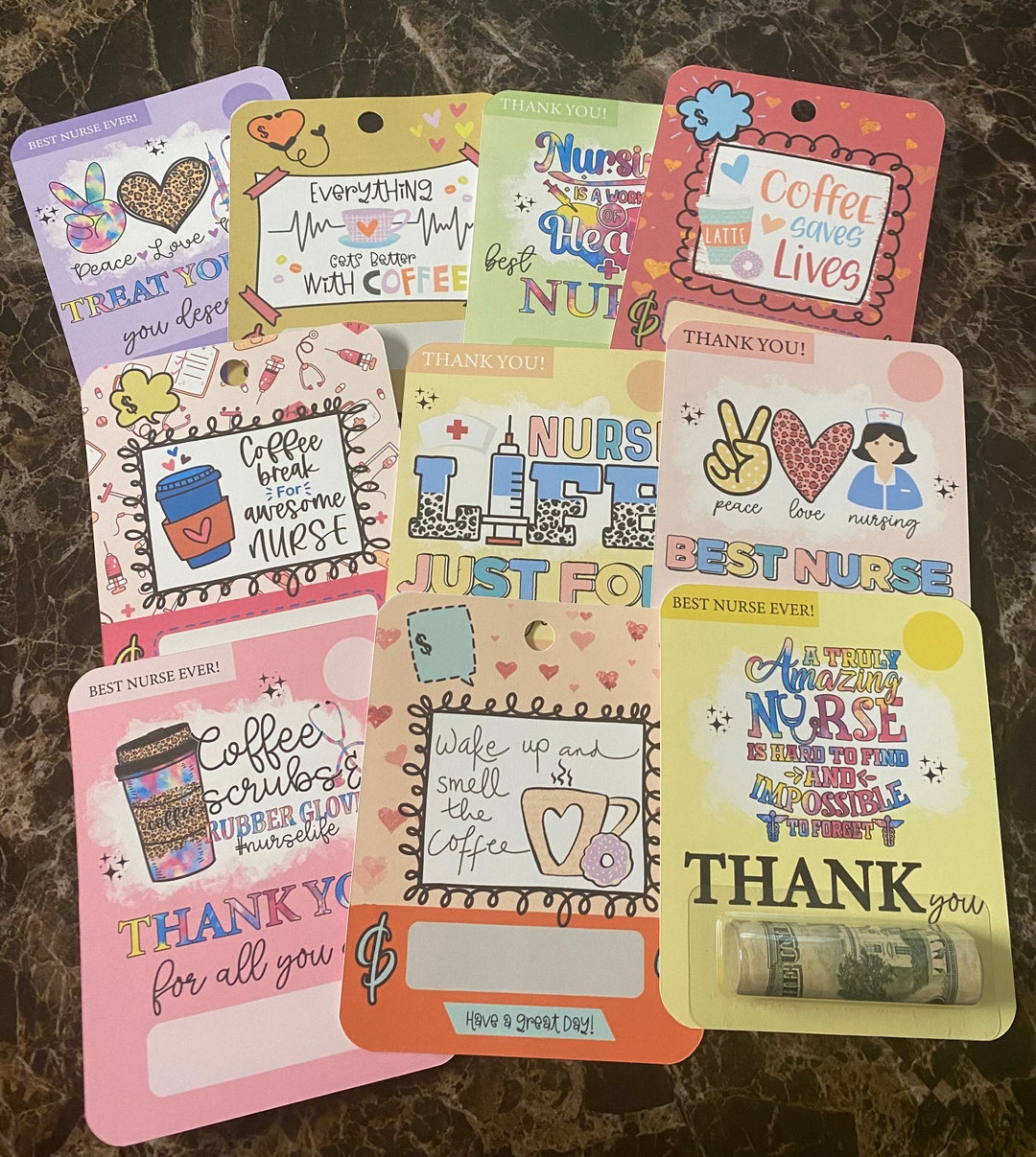 Nurse Appreciation Card Nurse Week Gift Gift for a Nurse Card for a ...