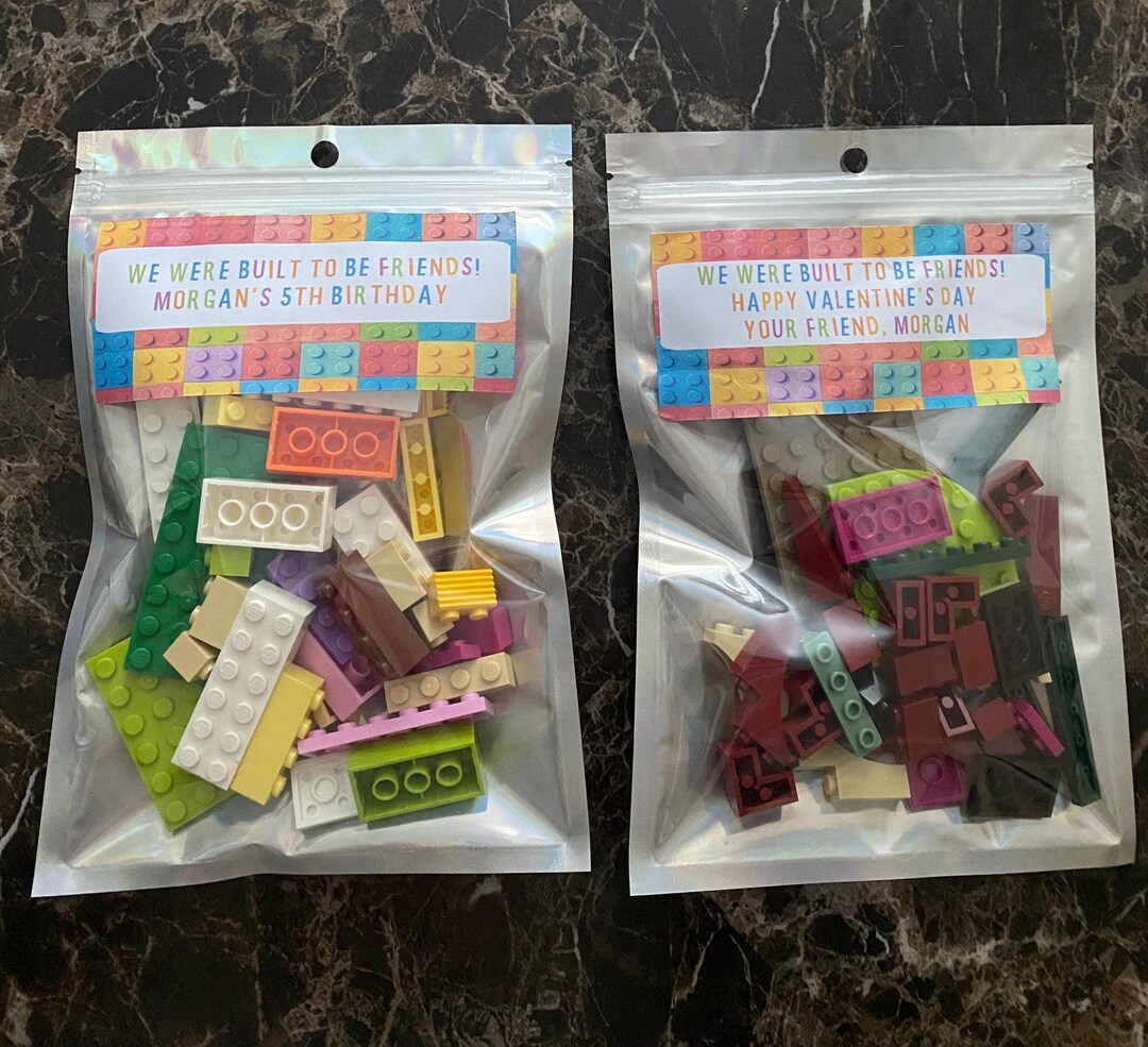 We Were Built to Be Friends Valentine - Building Block Valentine ...