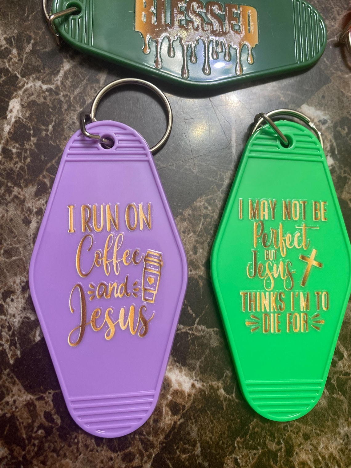 Faith-inspired Retro Motel Keychain – Inspirational & Uplifting Gift ...