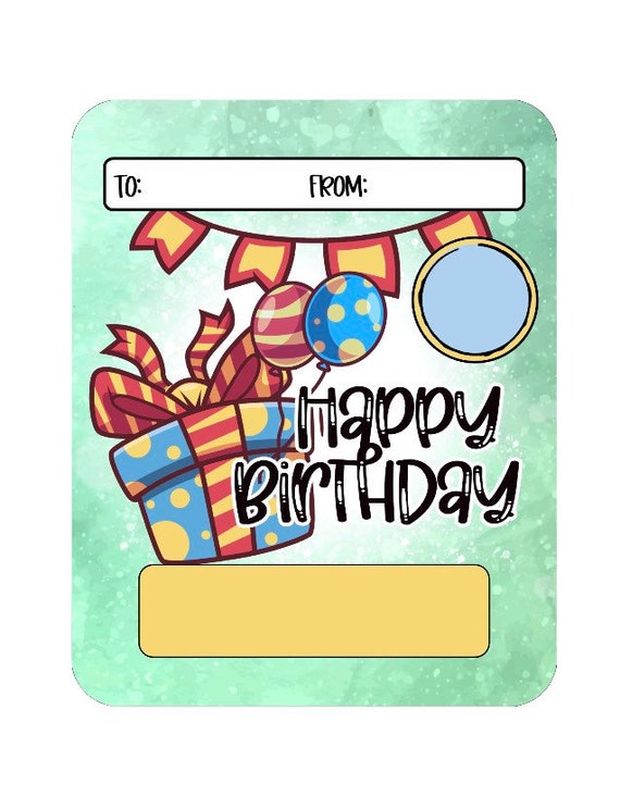 Birthday Money Card Birthday Greeting Card Teen Birthday - Etsy