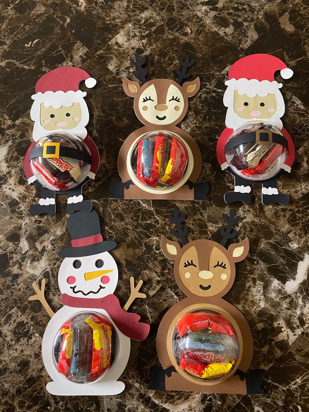 Christmas Candy Dome, Christmas Candy Holder, Christmas Stocking ...