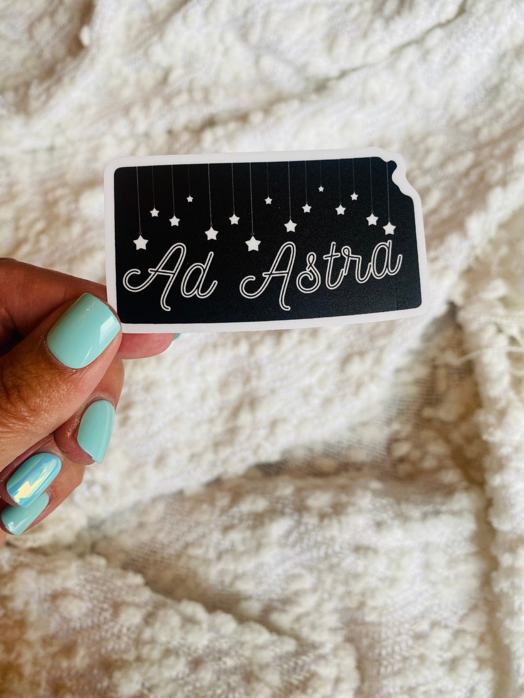 Ad Astra / Kansas Outline / to the Stars / Waterproof - Etsy