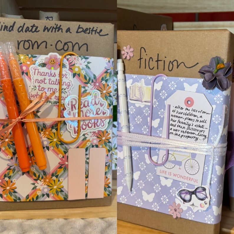 Blind Date With a Book Bestie Set: Dark Romance, Romantasy + Goodies - Etsy