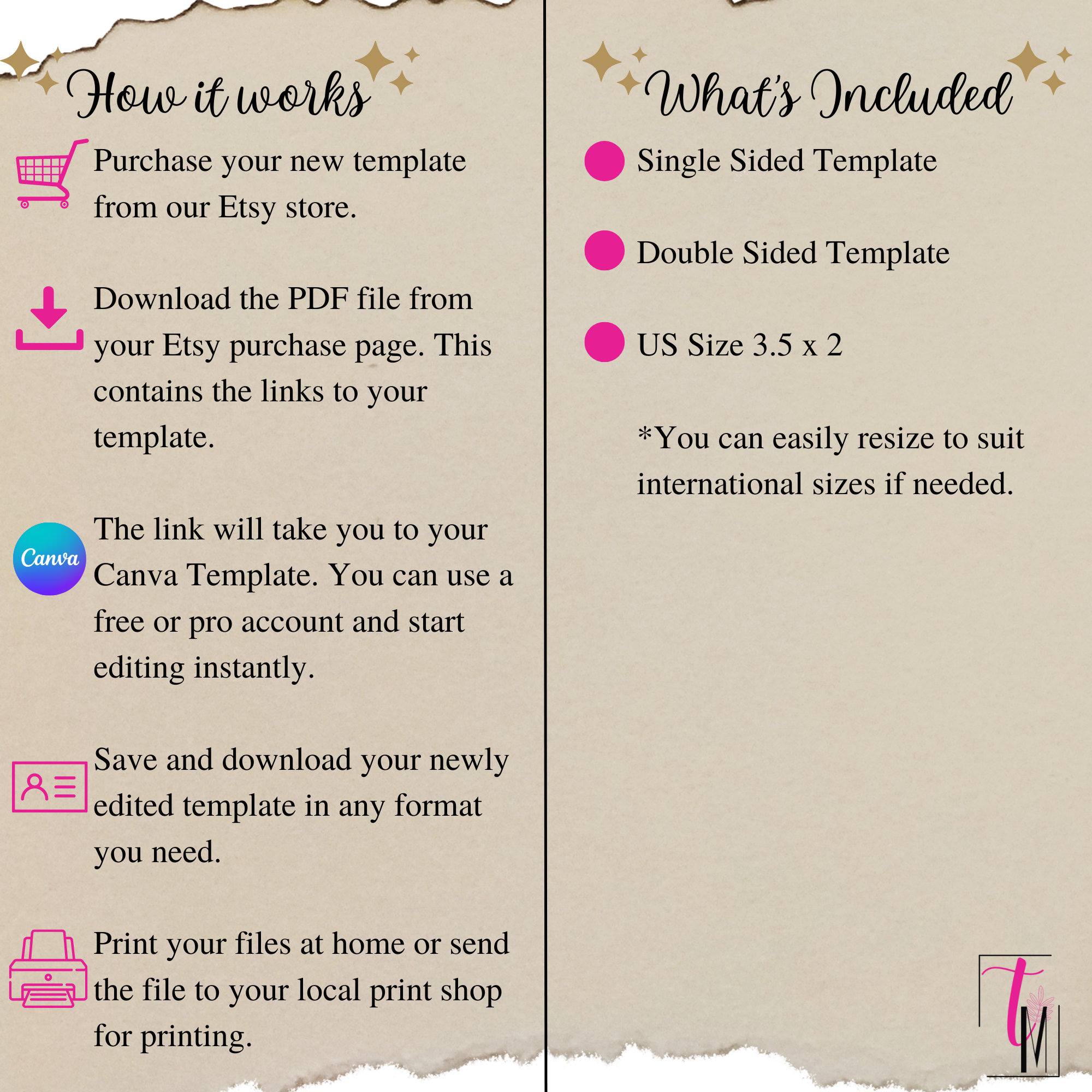 Neutral Business Card Elegant Business Card Editable Diy-template ...