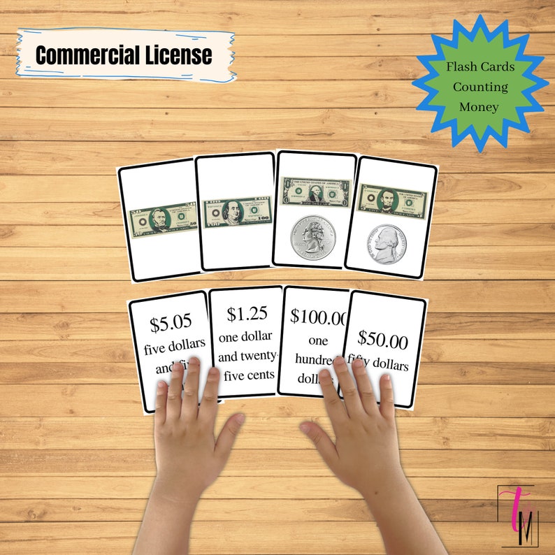 Money Flashcards| Toddler | Preschool Education| Printable Card ...