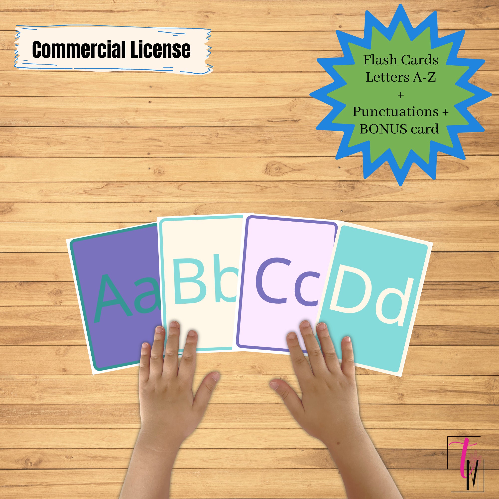 Alphabet Flashcards Toddler and Preschool Education Printable Cards ...