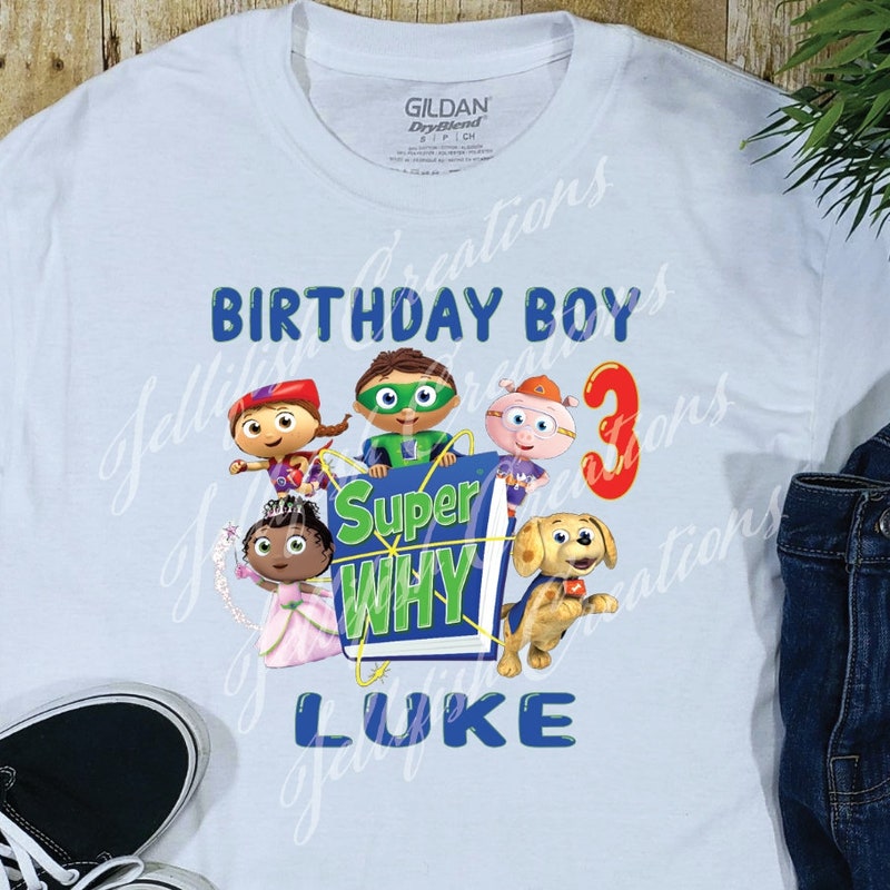 Super Why Birthday - Etsy