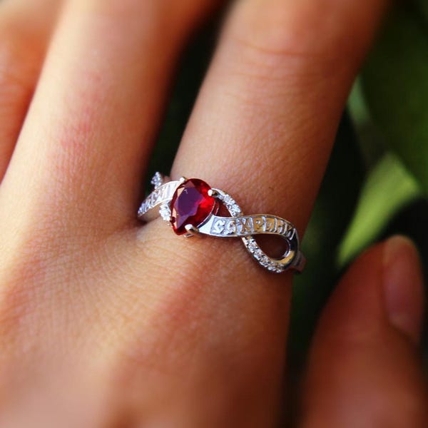 Russian Ruby Jewelry - Etsy