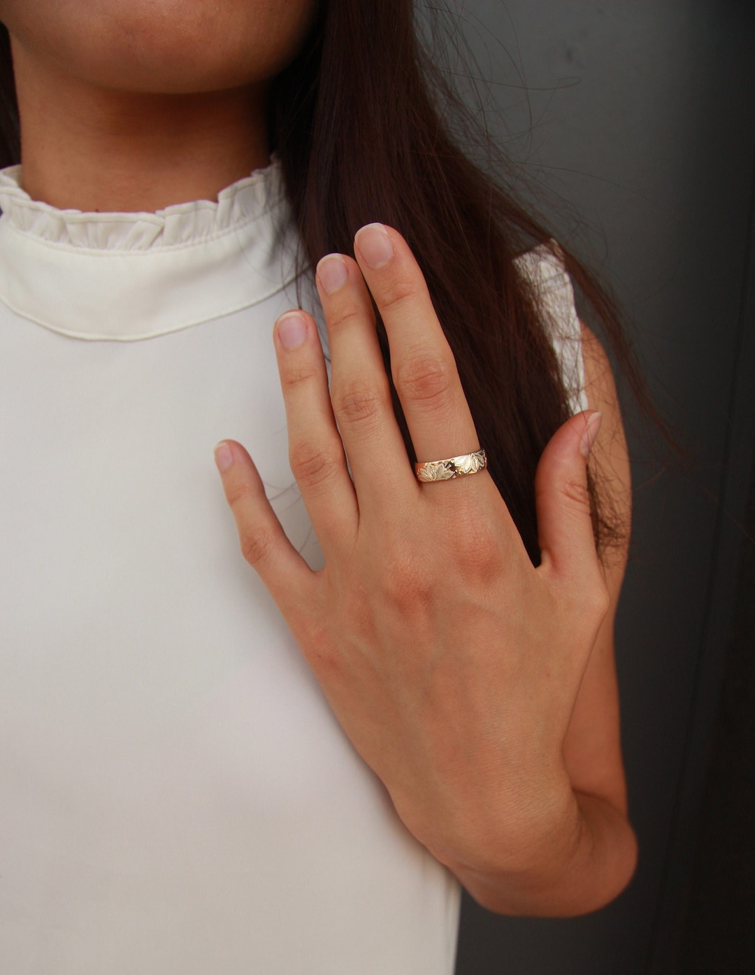 Gold Plated 585 Orthodox Women Ring With Cyrillic Letters, Orthodox ...