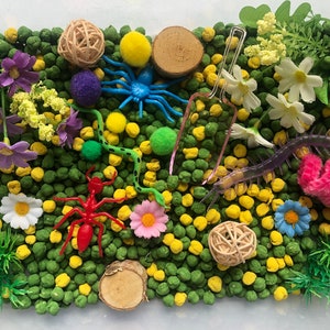 Sensory Kit/spring Sensory Bin/flower Sensory Bin/garden Sensory Bin ...