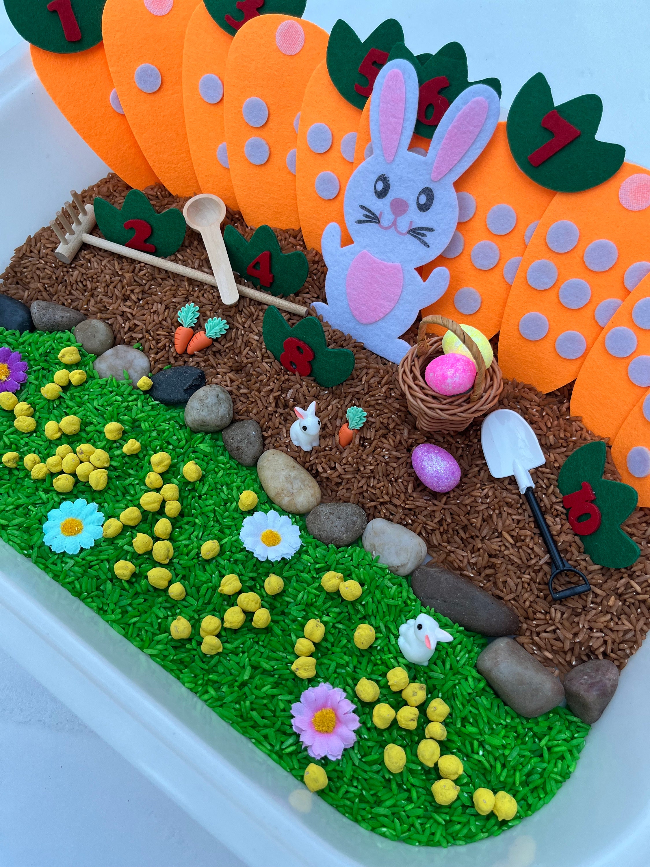 Easter Sensory Kit/spring Sensory Bin/counting Sensory Bin ...