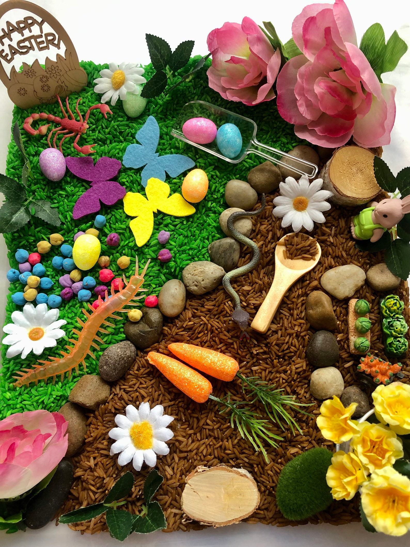 Spring Sensory Kit/easter Sensory Bin/garden Sensory Bin/developmental ...